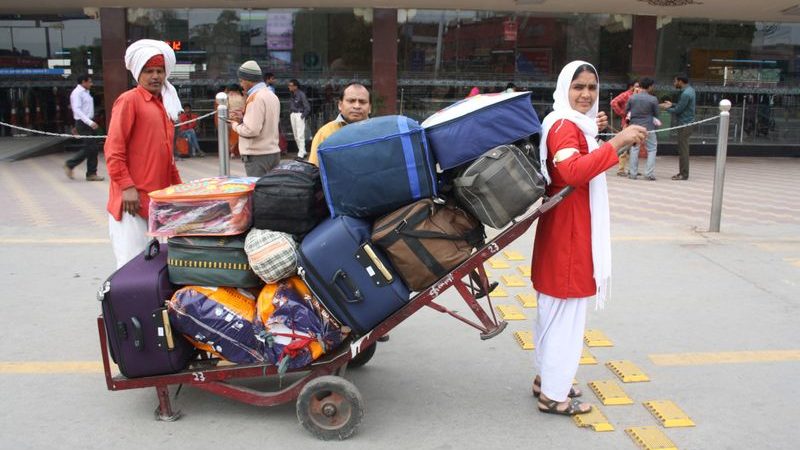 Mother of Three Becomes Role Model as First Female Railway Porter in ...