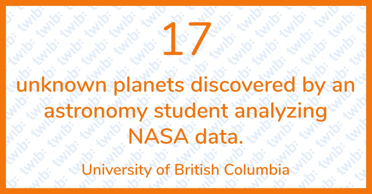 17 unknown planets discovered by an astronomy student analyzing NASA ...