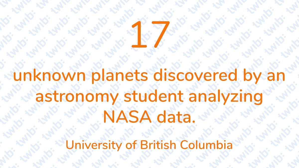 17 unknown planets discovered by an astronomy student analyzing NASA ...
