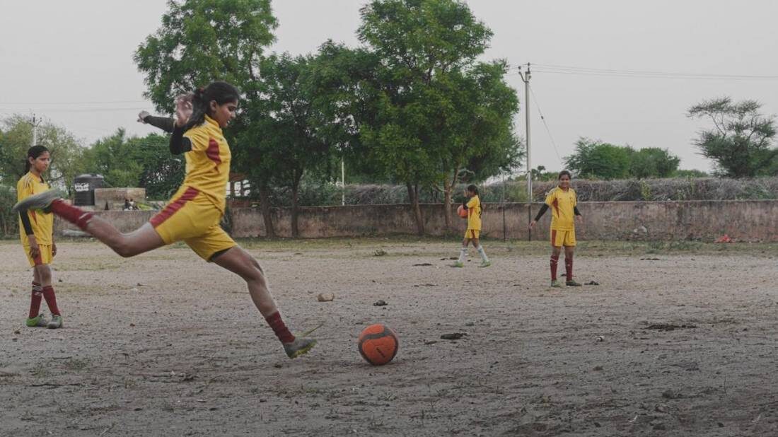 Girls Hit the Football Field to Tackle Child Marriage | twib.news
